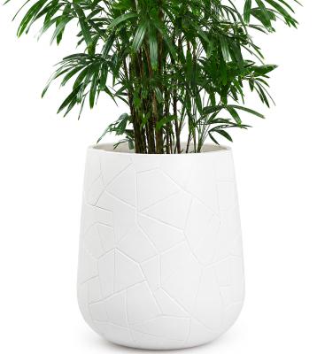 China Custom Blow Molded Plastic Outdoor Flower Pot LLDPE Rotational Molding 100cm for sale