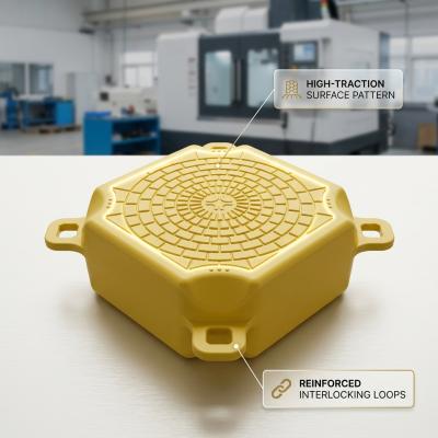 China Custom CNC Machined Aluminum Pontoon Mould for Floating Dock Rotational Molding for sale