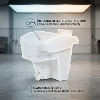 China Seamless One Piece Rotomolded Water Tank Integrated LLDPE Storage Container No Welding Custom Size Rotational Molding for sale