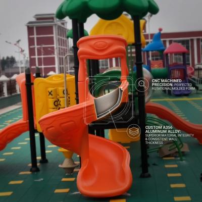 China 10000 Times Mold Life Custom Rotational Mold Aluminum A356 Rotomolding Tooling For Durable Plastic Parts Manufacturing for sale
