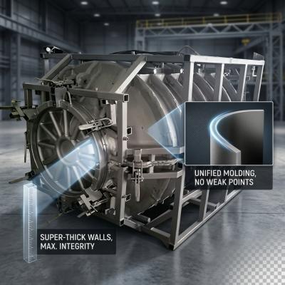 China Seamless One Piece Rotomolded Water Tank Integrated LLDPE Storage Container No Welding Custom Size Rotational Molding for sale