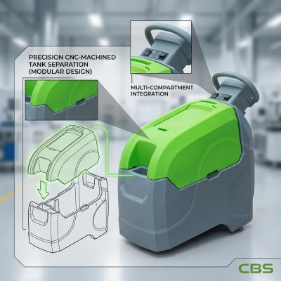 China CNC Machined Custom Rotational Mold High Dimensional Accuracy Aluminum Tooling Precision Rotomolding Mold Manufacturing for sale