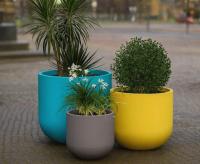 China Custom Rotomolded Flower Pots Rotational  Planters  Outdoor Rotational Mould Flower Pots for sale