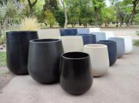 China Rotational Molding Outdoor Plastic Flower Pots   OEM One-Piece Molded Rotational Plastic Flower Pots for sale