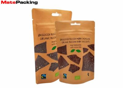 China Laminated Custom Printing Foil Stand Up Pouches Zipper Top For Food for sale