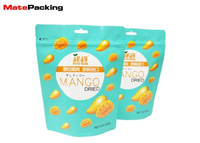 China Custom Printing Stand Up Resealable Pouch , Clear Window Ziplock Stand Up Pouch For Dry Food for sale