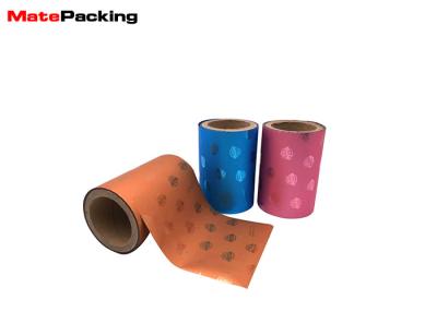 China Aluminum Foil Plastic Food Packing Film Laminated Rolls Custom Printing For Food Snack for sale