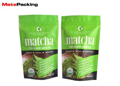 China Customized Design Foil Stand Up Pouches for Chai Green Tea 16oz Food Grade for sale