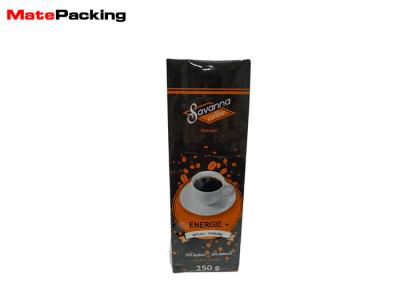 China 250g Custom Printing Side Gusset Bag Aluminum Foil Coffee Packing Bags For Coffee for sale