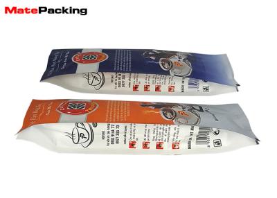 China Customized Size Heat Sealed Side Gusset Bag Plastic Logo Printing For Coffee Bean for sale