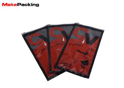 China Aluminun Foil Resealable Plastic Tobacco Pouch Ziplock With Window for sale