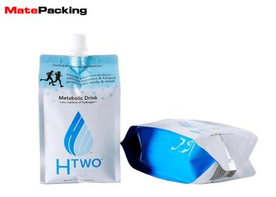 China Aluminum Foil Laminated Liquid Spout Pouch Standing Up Food Grade Custom Size for sale
