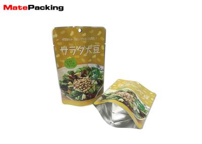 China Heat Seal High Temperature Plastic Bags , Aluminum Foil Retort Resealable Food Pouches For Hot Food for sale