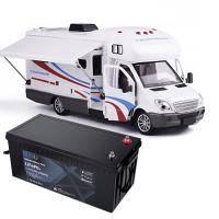China MaxLi 12V 200Ah Marine RV lithium battery 2560Wh LiFePO4 battery with built-in smart BMS CE ROHS for sale