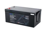 China High Capacity Deep Cycle Lithium Ion Battery 12V 300AH For Home RV Boat Golf Car for sale