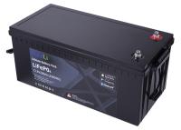 China 2560Wh Bluetooth RV Lithium Battery 12V 200Ah LiFePO4 Battery IP65 Built In Smart BMS for sale