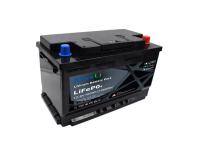 China 12V 100Ah Lifepo4 Caravan Battery LFP Bluetooth APP Lithium Iron Phosphate Battery for sale