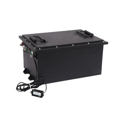 China OEM LiFePO4 Golf Cart Battery 100Ah 150Ah 200Ah 250Ah 51.2V Lithium Battery Pack for sale