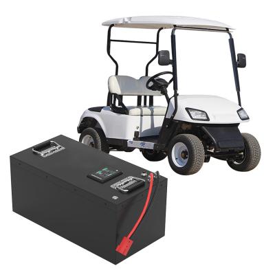 China MaxLi Golf Cart Lithium Battery Pack 48V 100Ah Built In BMS M8 Bolt Terminal for sale