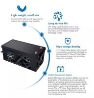 China MaxLi 24V 100Ah Lifepo4 Storage Battery Waterproof 6000 Cycles For Outdoor Camping for sale