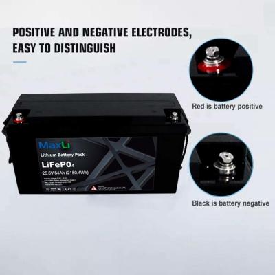 China Rechargeable 84Ah 24V Lifepo4 Battery 2150.4Wh Long Cycle Life 3000 Cycles for sale