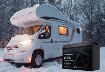 China MaxLi Low Temperature LiFePO4 Lithium Battery 12V 100Ah For Marine RV Golf Cart for sale
