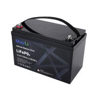 China MaxLi Low Temperature LiFePO4 Lithium Battery 12V 100Ah For Marine RV Golf Cart for sale