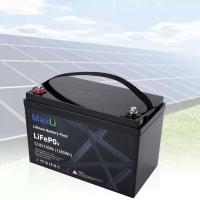 China Customized 12V Lifepo4 Battery 12V 100Ah RV Solar Lithium Battery Pack With BT for sale