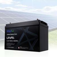 China Customized 12V Lifepo4 Battery 12V 100Ah RV Solar Lithium Battery Pack With BT for sale