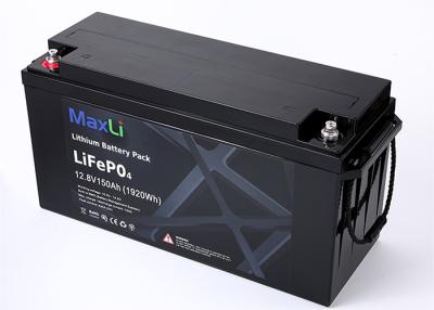 China ABS 12 Volt 150Ah Lithium Ion Deep Cycle Battery Solar System for sale
