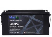China Motorhomes IP56 150Ah 12V Lithium Rechargeable Battery for sale