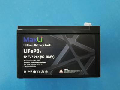 China Rechargeable 7.2Ah 12V Lithium Battery Pack for Solar ESS System for sale