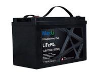 China MaxLi 12V lithium ion battery 12V Lithium battery 12V 120AH LiFePO4 battery for Marine/Trolling motor,OEM,IP56,M8 Bolt for sale