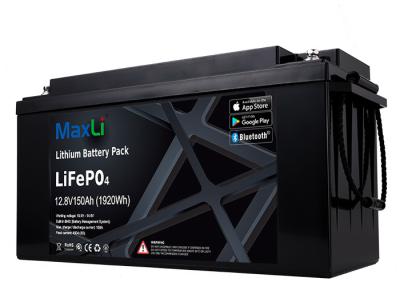 China 1920Wh RV batteries Motorhomes lithium battery 12V 150Ah Lithium Ion Battery for sale