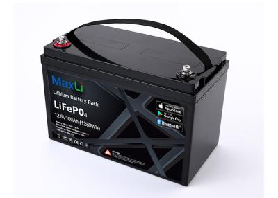 China 4S17P 12 Volt 100AH Lithium RV Deep Cycle Battery for sale
