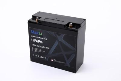 China Heatproof Rechargeable 230.4Wh 12V Lithium Battery for sale