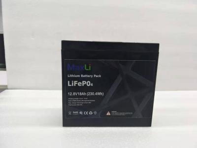 China Rechargeable 12 Volt 18Ah Lithium Ion Battery For Home Power Storage for sale
