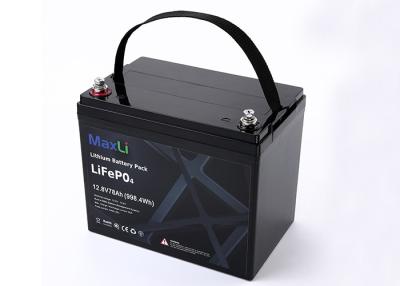 China 3000 Cycles 12V 78AH Deep Cycle Lithium Battery Solar for sale