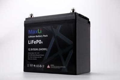 China Boat Prismatic Cell 50Ah 12V Lithium Battery for sale