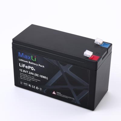 China Grade A 7.2Ah 26650 Cell 12V Lithium Battery for sale