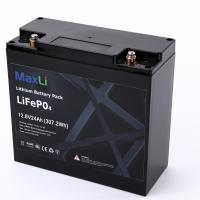China Rechargeable Deep Cycle 12 Volt 24Ah Lithium Ion Battery for sale