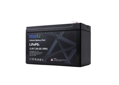 China IP56 T2 Terminal 92Wh 12V 7.2Ah Lithium Ion Battery for sale