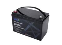 China BMS Built In IP56 12V 100Ah 1280Wh Lithium LiFePO4 Battery for sale