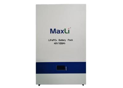 China Rechargeable 48V 100Ah 4800Wh Lithium Ion Battery 1.0C rate for sale