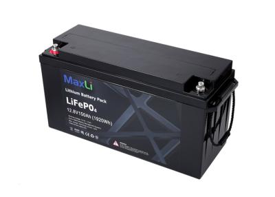 China Iron Phosphate 1920Wh 12V 150Ah Lithium Battery For RV/Golf Cart for sale