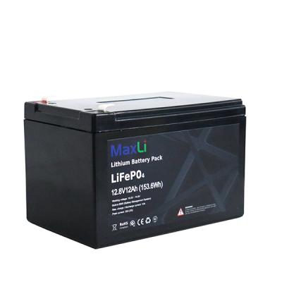 China 153.6Wh 12V 12Ah M5 Terminal 4S2P Rechargeable Lifepo4 Battery for sale