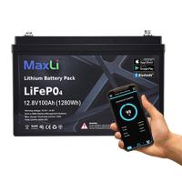 China MaxLi 12v-48v 150Ah BMS Golf Cart Lithium Battery IP65 for sale