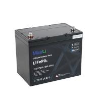 China Bluetooth IP65 78Ah 12.8V Lithium Ion Deep Cycle Marine Battery for sale