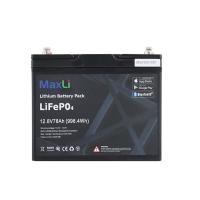 China Bluetooth IP65 78Ah 12.8V Lithium Ion Deep Cycle Marine Battery for sale