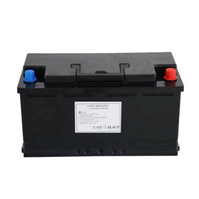 China Solar 12V 100Ah RS232 Lithium Lifepo4 Battery Smart Bluetooth for sale